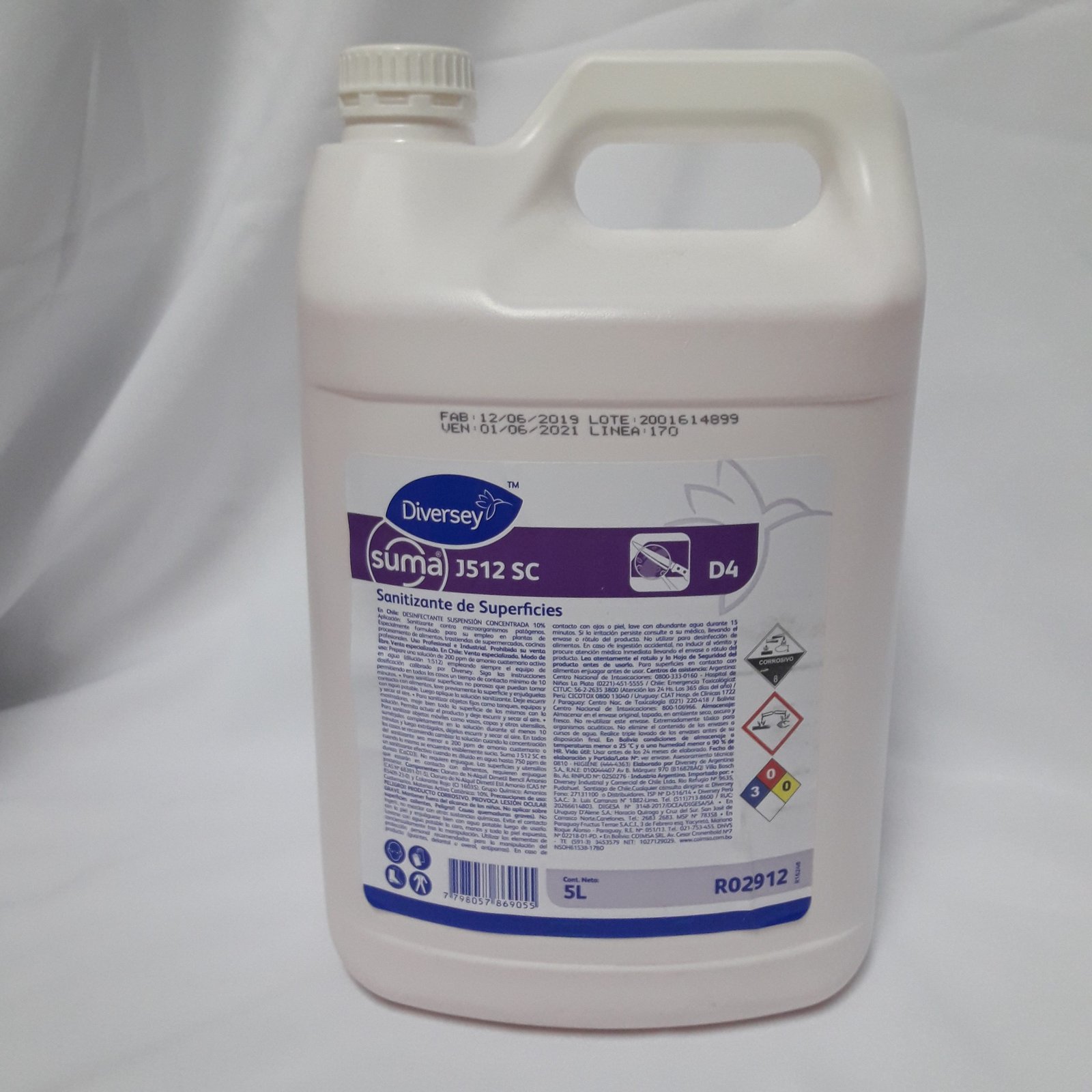 Diversey Suma D4 x 5L – Tecnogran SRL